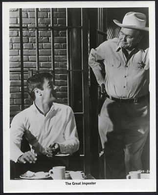 The Great Impostor '60 TONY CURTIS CHARLES CANE MISPRINT | eBay