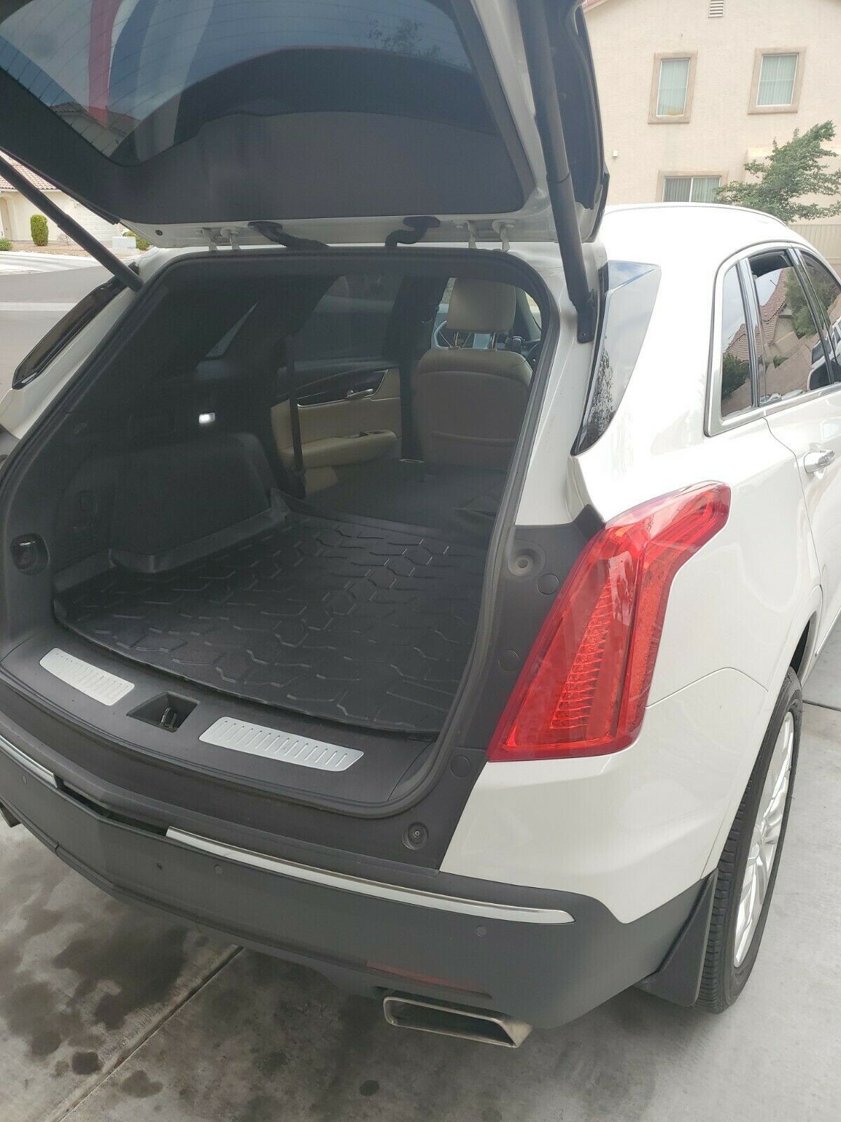 Rear Trunk Cargo Floor Tray Boot Liner Mat for CADILLAC XT5 2017-2024 ...