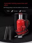Vertical Jack 20 Tons 32 Tons 50 Tons Hydraulic Horizontal Air Pressure ...