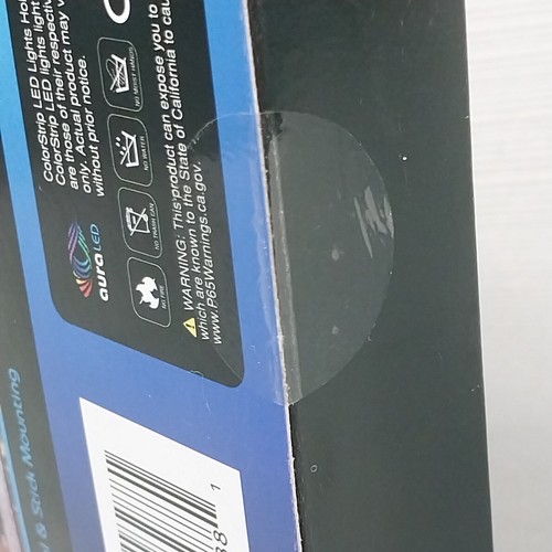 Aura 12 ft. LED Color Strip Light with Remote Pre-Programmed Holiday ...