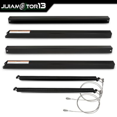 Utility Trailer Gate & Ramp Lift Assist System 350 lbs Black 2 Sided ...