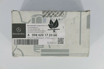 Mercedes-Benz Genuine Front Brake Pad A0084201720 / 0004209503 ...