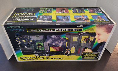 Wayne Manor Batcave Compound 1995 BATMAN FOREVER Kenner SEALED NEW | eBay