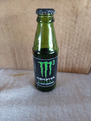 Monster Energy M-3 Super Concentrate 5 oz Glass Bottle , Empty | eBay