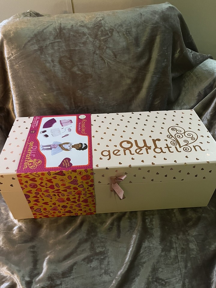 Our Generation in Gift Box ROSALIND W/ FASHION&Outfits BRAND NEW SEALED ...