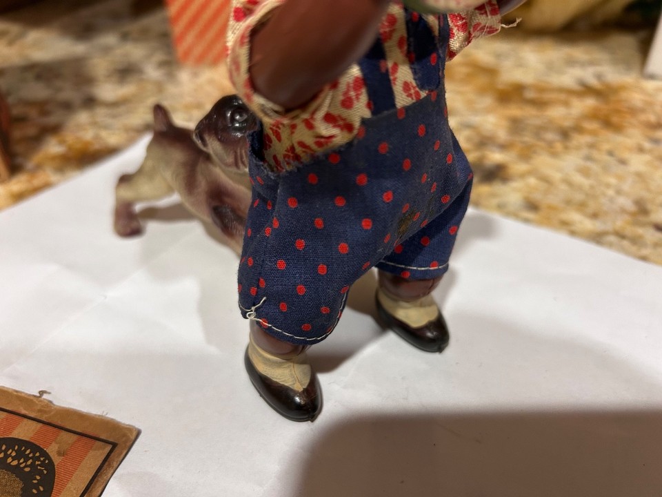 MEGA-RARE Vintage Pre-War Japan Celluloid Wind-up "POOR PETE" Toy NM in ...