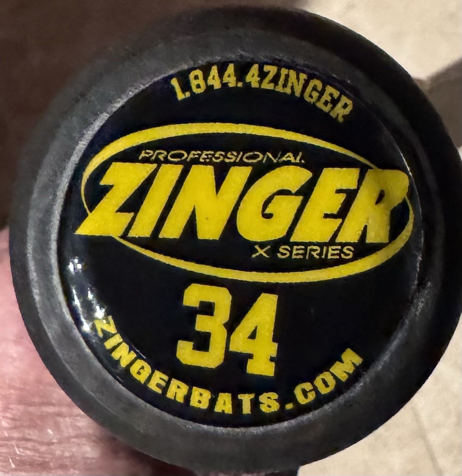 Zinger X-Series X374 Professional Maple Wood Baseball Bat ~ 062216 ~ 34”/33 Oz | eBay