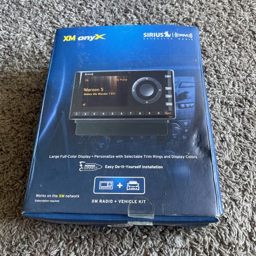 Sirius XM Onyx XDNX1V1 Satellite Radio Plus Vehicle Kit Read ...