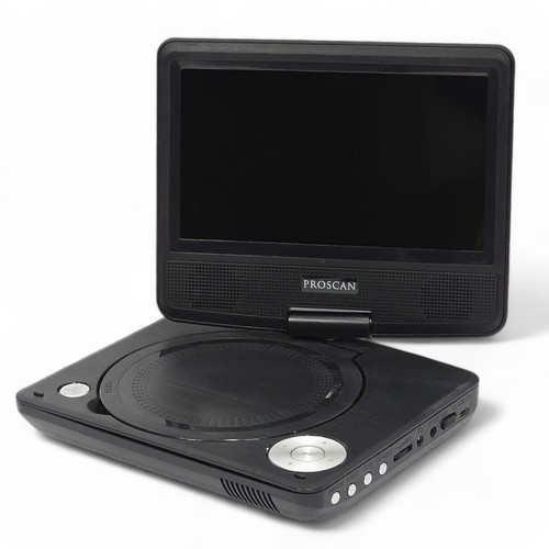Proscan 7" Portable Swivel Screen CD/DVD Player USB, SD card Slot ...