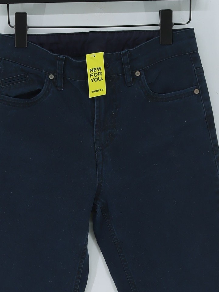 Poetry Women's Jeans W 28 in Blue Cotton with Other, Polyester Skinny ...