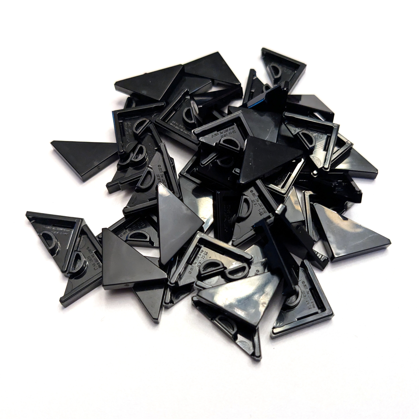50x Black Lego Triangle Tile 2x2 45° Angled Corner - 35787 | eBay