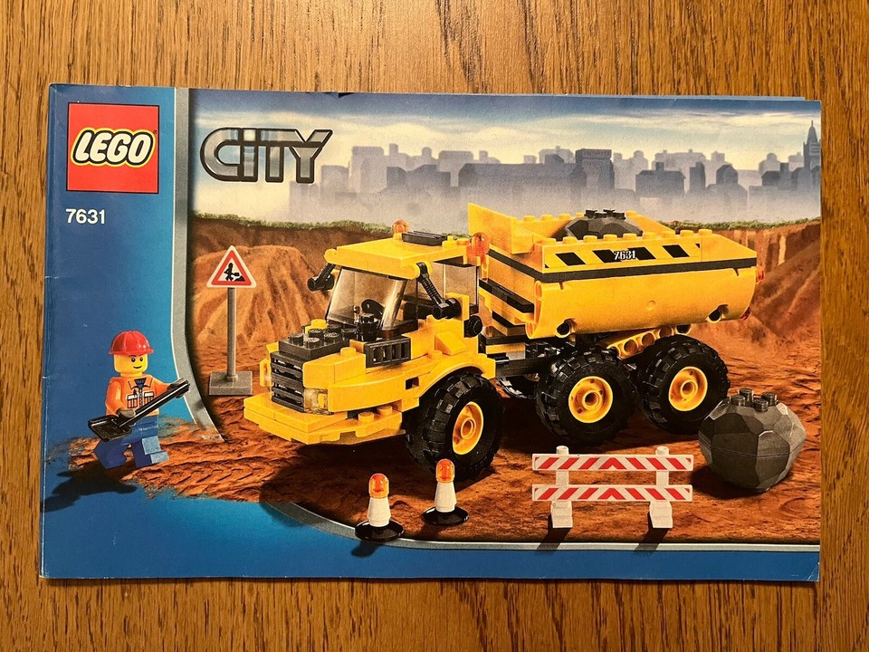 LEGO CITY Dump Truck Set 7631 Complete With Instructions 673419112406 ...