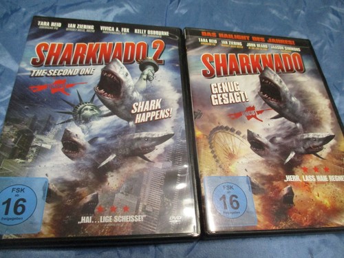 Sharknado 1 + 2 , Film DVD , FSK 16 , Spielfilm Kult | eBay.de