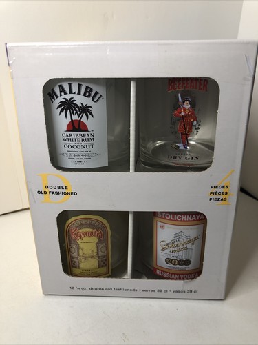 Arc International Grand Pilsner&Top Shelf set of 8 Double Old Fashioned ...