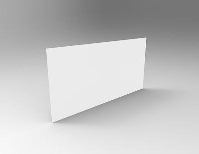 6mm White UV Acrylic Perspex Sheets 2440 x 1220 Event Weddings Displays ...