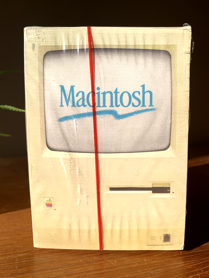RARE SEALED Apple Macintosh 128K Computer Note Cube Pad Steve Jobs ...