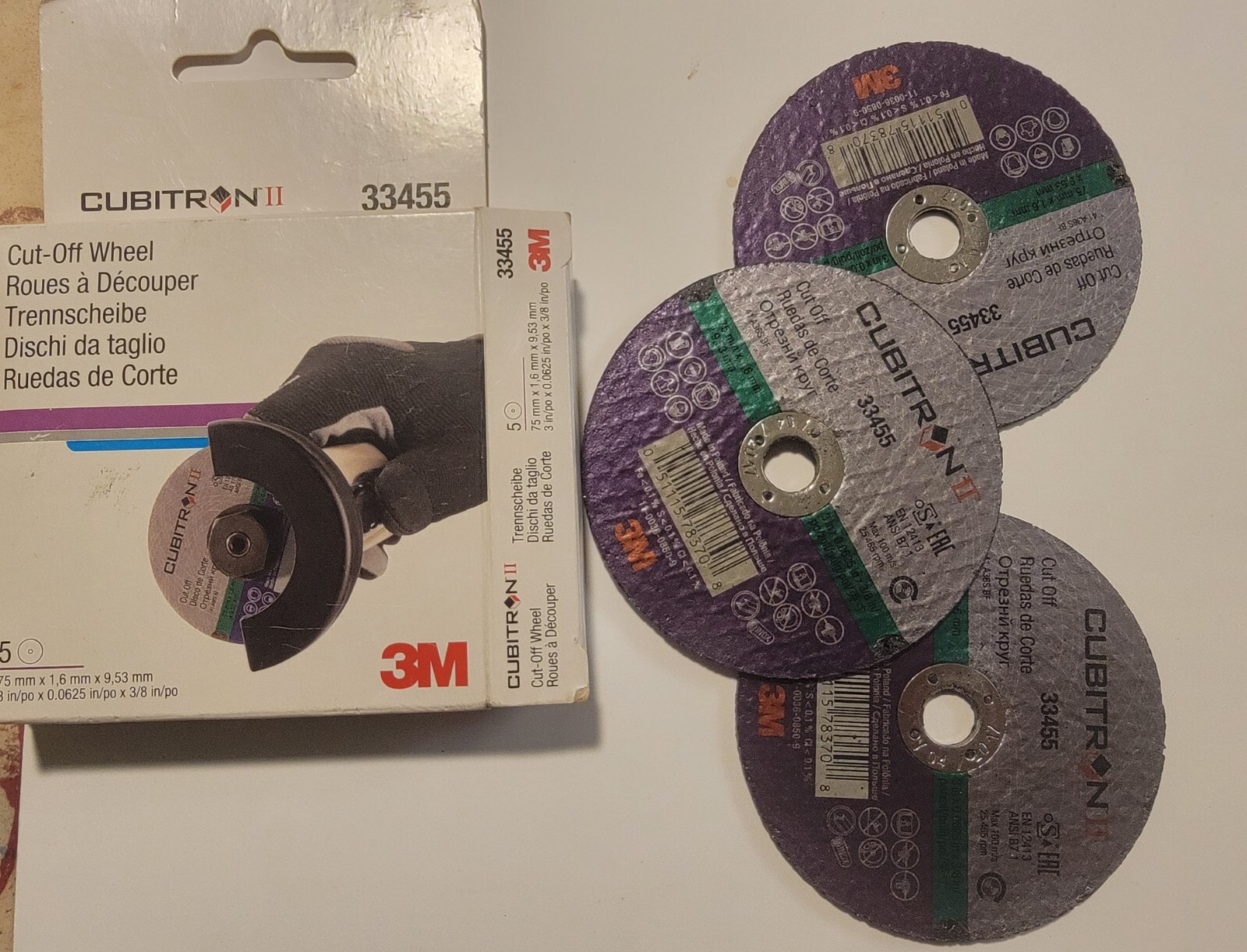 3M Marine Cubitron II Cut-off Wheel 33455 for sale online | eBay