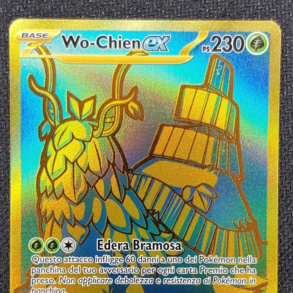 WO-CHIEN EX 240/091 - PAF Pokemon Shiny Destino di Paldea - ITALIANO ...