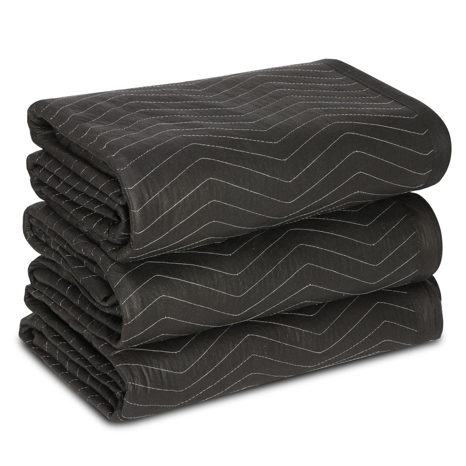 12 Heavy Duty Moving Packing Blankets Ultra Thick Pro 72" x 80 ...