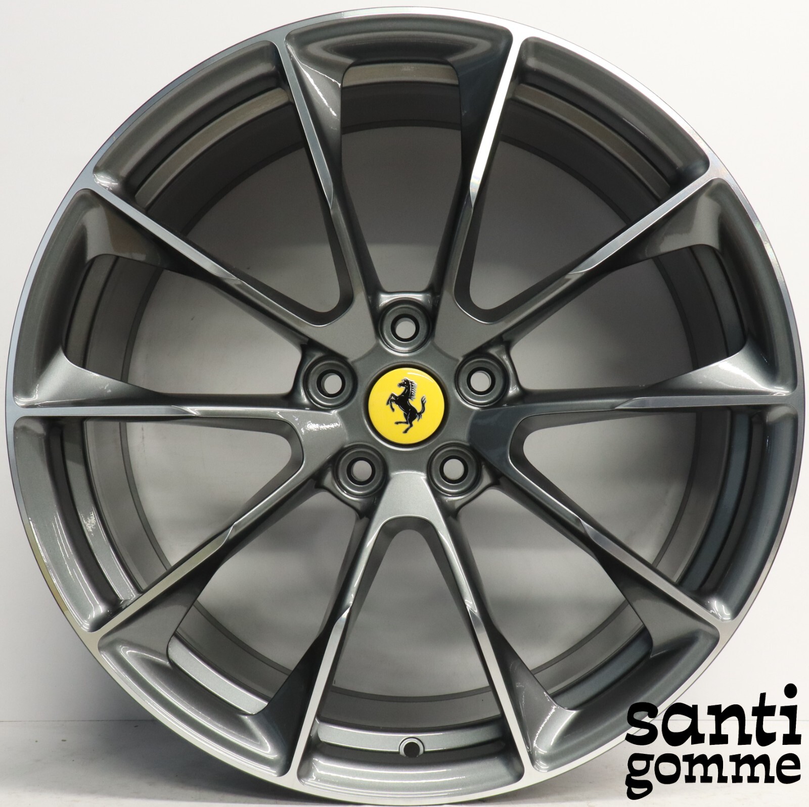 4 Rims Ferrari 812 Competizione 20" Original Diamond 000949374 ...