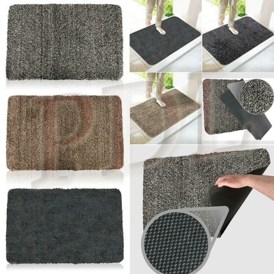 Super Absorbent Doormat Magic Step Door Mat Microfibre Washable Indoor ...