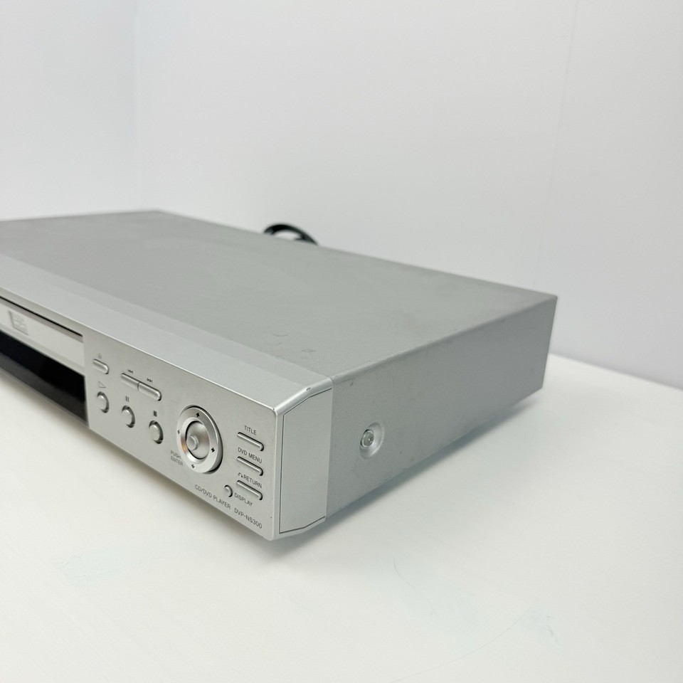 Sony DVP-NS300 DVD CD Player - Tested & Working Silver Retro Cd Player ...