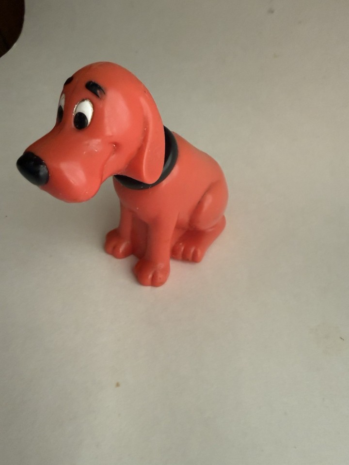 Scholastic Clifford the Big Red Dog 4" Plastic Bobble Head Figure Toy ...