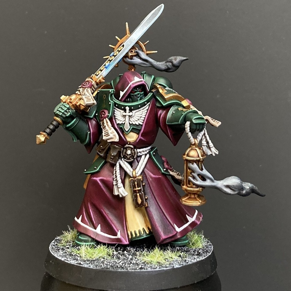 Warhammer 40k Dark Angels Inner Circle Companions Painted Gallery Games ...
