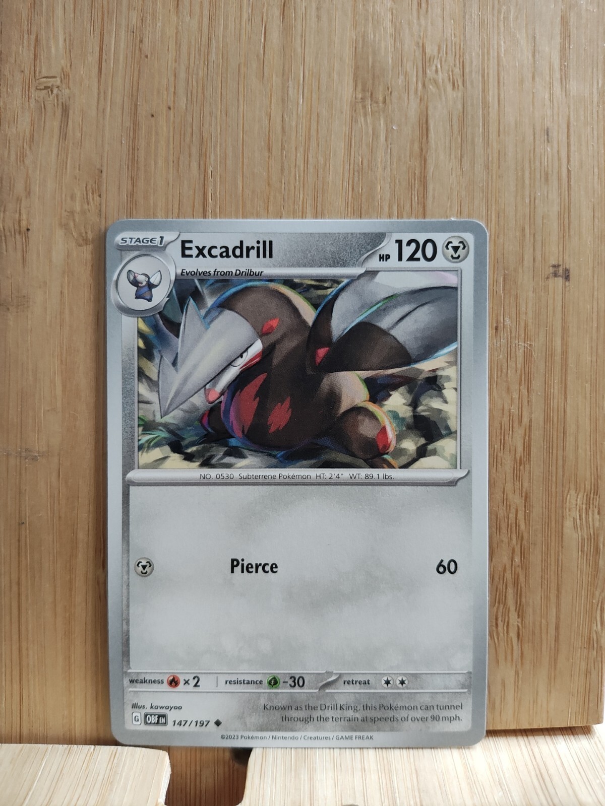 EXADRILL🏆147/197 Crown Zenith (Genuine) Pokemon Card🏆 | eBay Australia