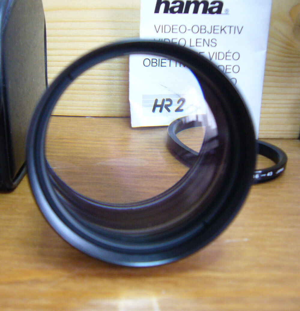 Hama Video-Objektiv Tele 2.0X Hr2 Lens Model 44351 With Original Box ...