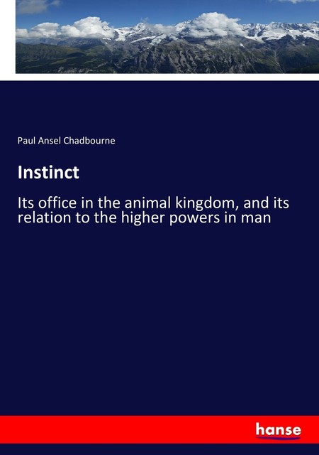 Instinct von Paul Ansel Chadbourne (2017, Taschenbuch) online kaufen | eBay