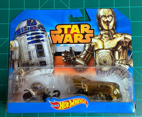 2014 Hot Wheels Star Wars 2 Car Set R2-D2 & C-3PO | eBay