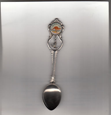 Animal-Kangaroo Australia-[Charme Silverplated 1980s Spoon]-Souvenir ...
