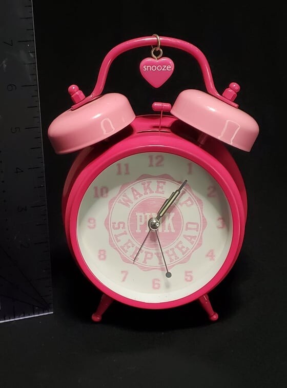 Wake Up Sleepy Head - Victoria Secret PINK Collectible Alarm Clock | eBay