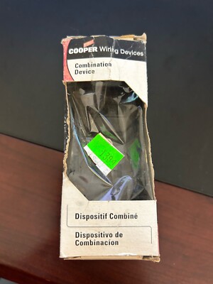 Combination Devices NEMA 5-15r cooper wiring devices Outlet Switch ...