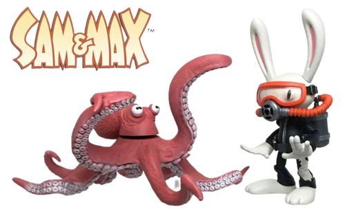 Sam and Max - Scuba Max with Ratzo H.A.C.K.S. Action Figure 2-Pack [OE ...