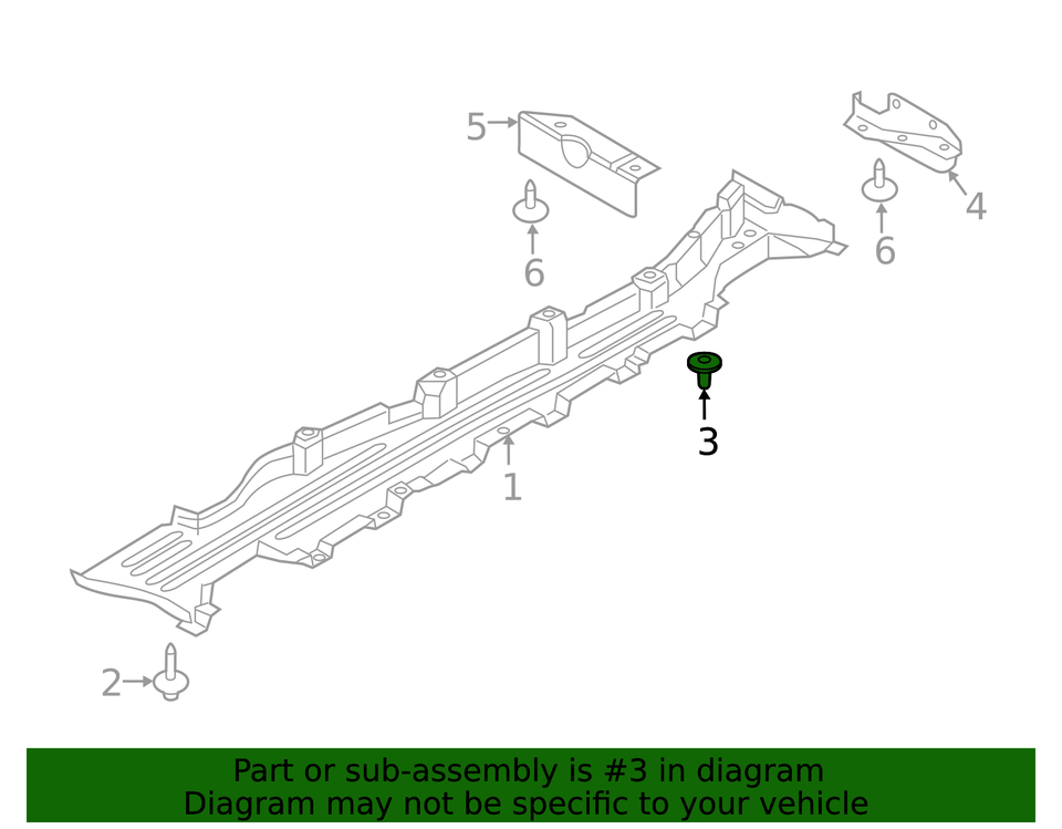 Genuine Land-Rover Under-Body Shield Nut RYH500310 | eBay