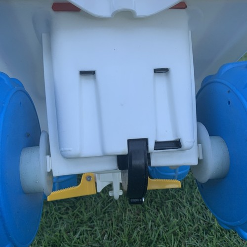 Vtg Power Wheels/Fisher Price 3 in 1 Rock N Roll w/Battery Charger Four ...