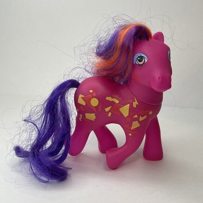 Vintage G1 My Little Pony Rockin Beat Ponies Pink Blue Orange Purple ...