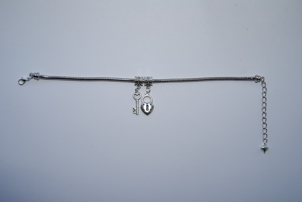 Sexy Euro Anklet Ankle Chain Jewellery Lock and Key Keyholder Mistress ...