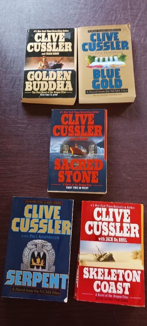 Clive Cussler Books. Hardcover and Paperback | eBay