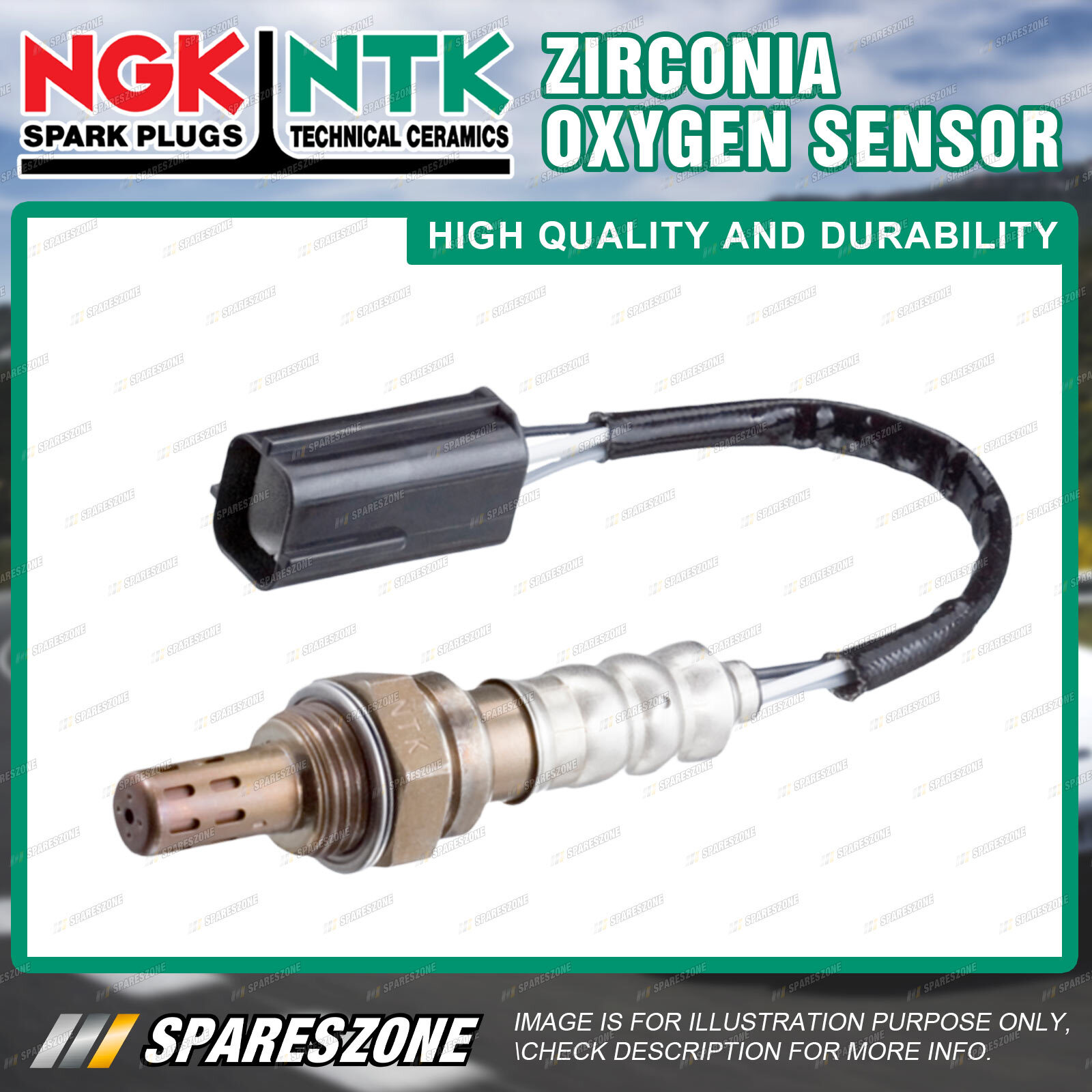 NTK Zirconia Oxygen Sensor Pre-Cat for Toyota Camry Vienta MCV20R 1MZ ...