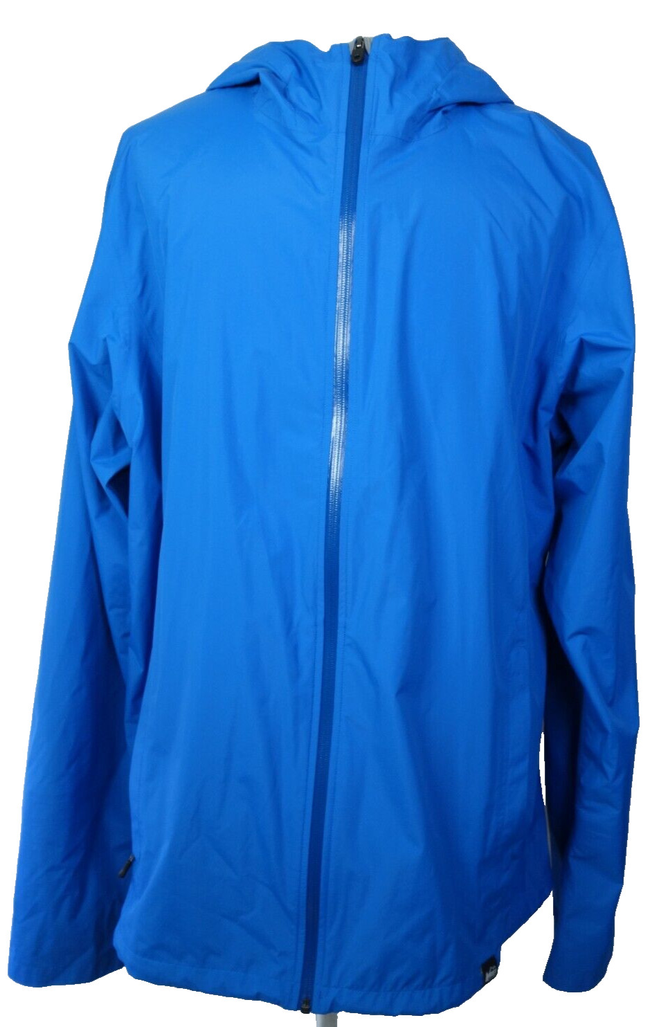 REI Co-op Hardshell Rain Jacket Hooded Blue Men Size … - Gem