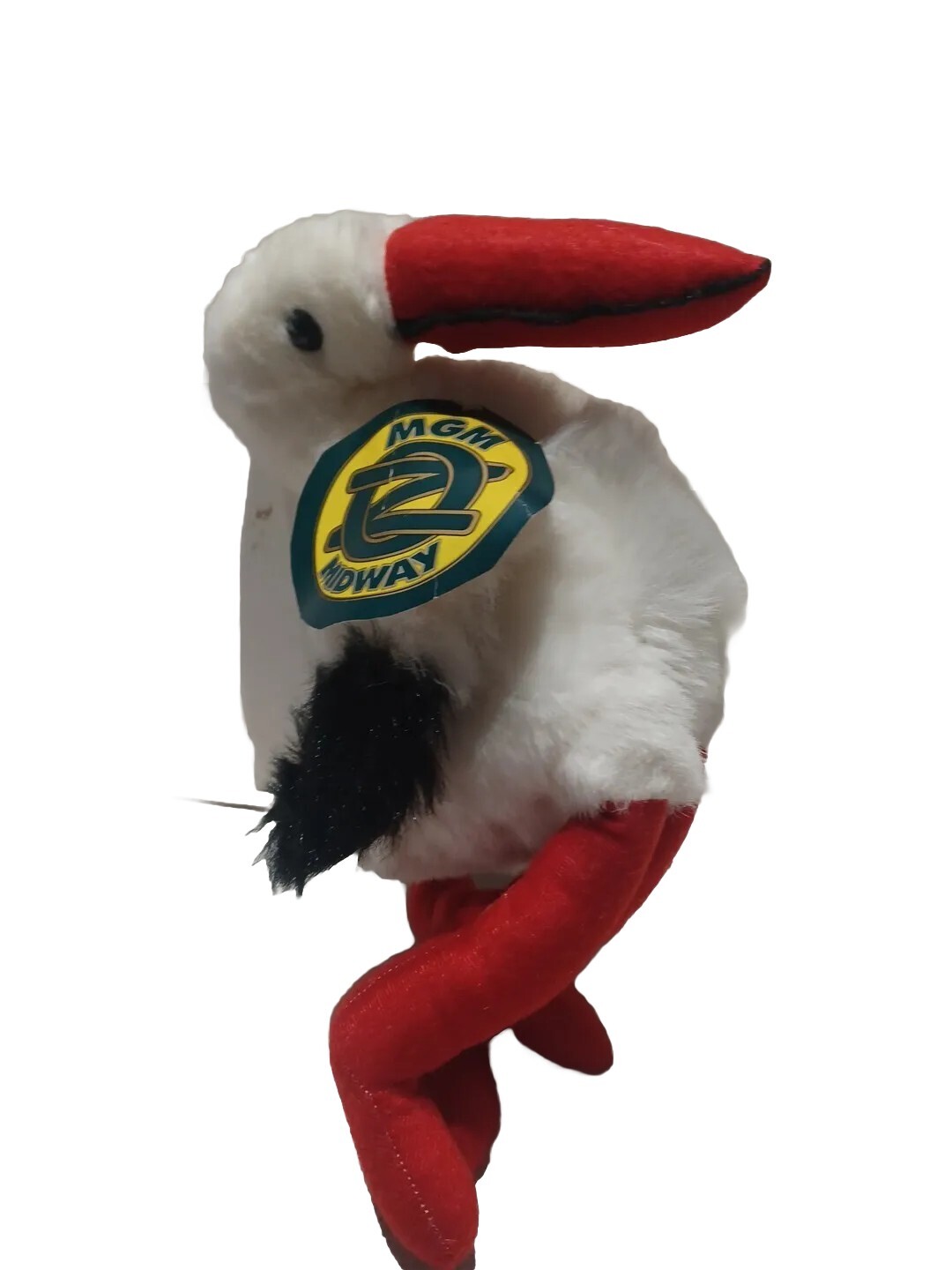 White Black Stork Bird 12 Inch Stuffed Animal Plush Mgm Medway Toy Gift ...