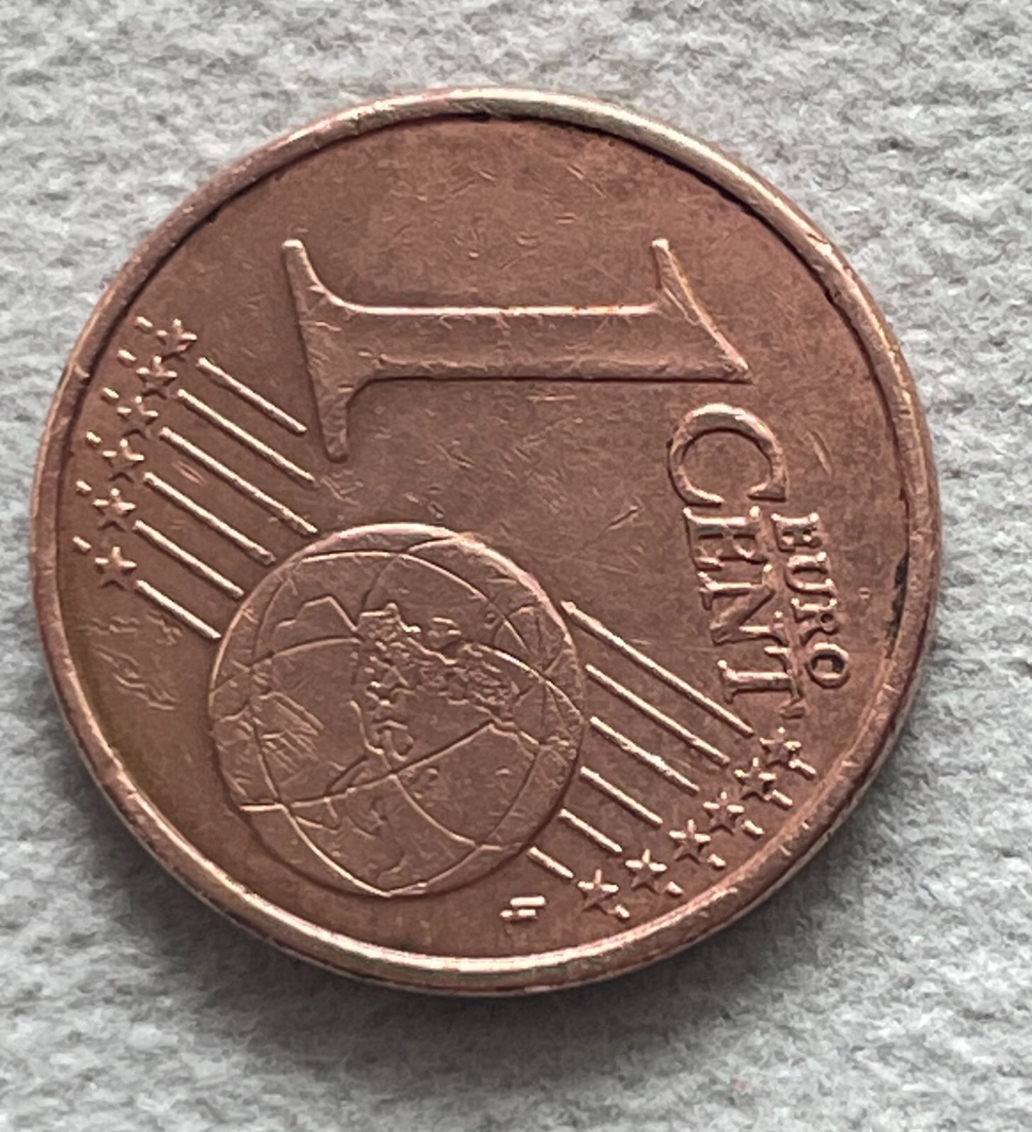 Rare 1 Euro Cent France Coin, 1999 | eBay