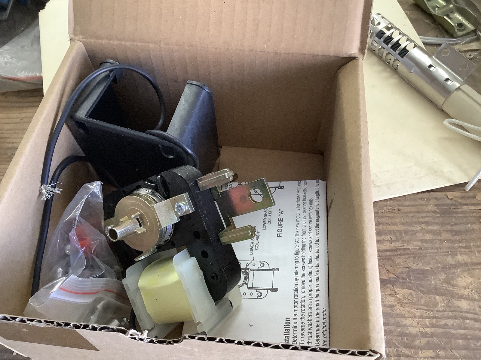 Supco Evaporator Fan Universal Motor Kit Single Speed Model SM999, New ...