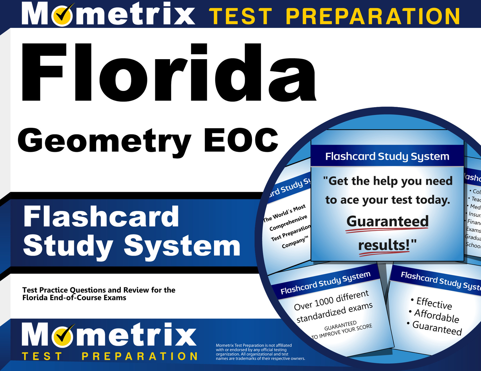 Florida Geometry EOC Flashcard Study System 9781630940683| eBay