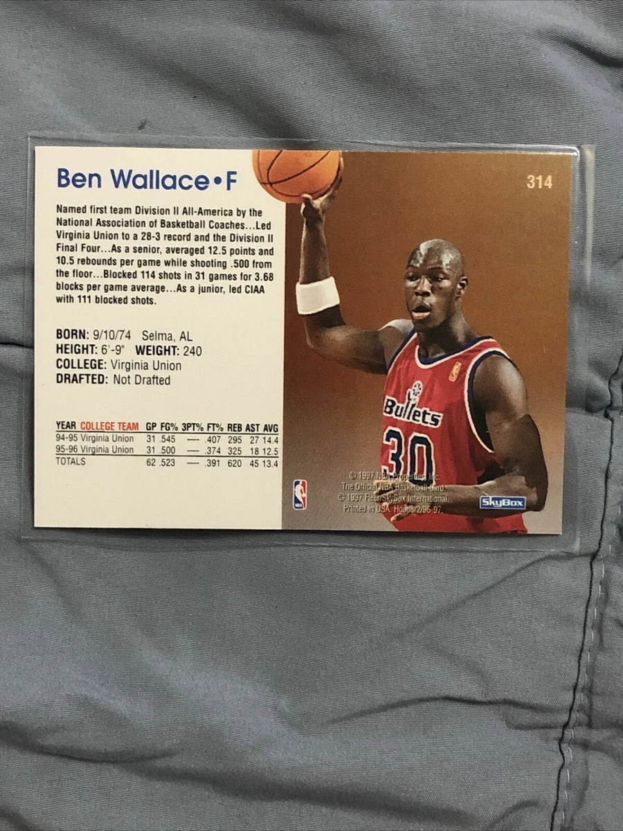 Ben Wallace Bullets