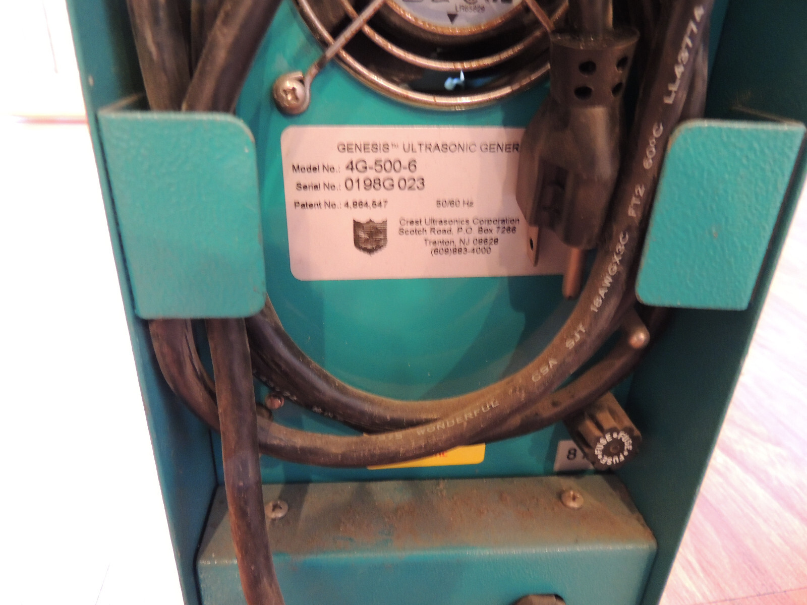 Crest Ultrasonics 6g-500-6-t Genesis Ultrasonic Generator 68 kHz for ...