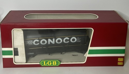 Vintage LehmannLGB G scale Engine 4080 Conoco Tank Car | eBay